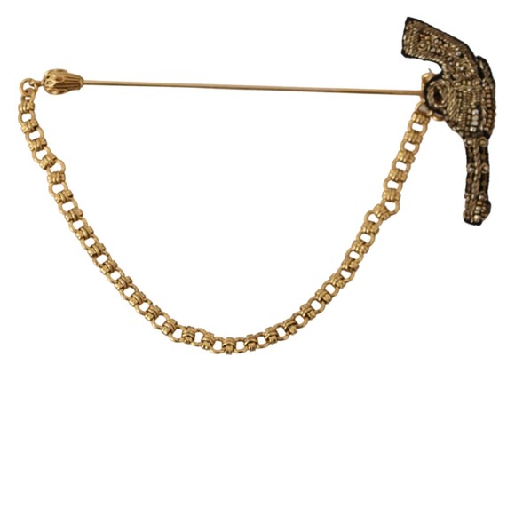 Dolce & Gabbana | Accessories | Dolce Gabbana Black Gold Brass Copper ...